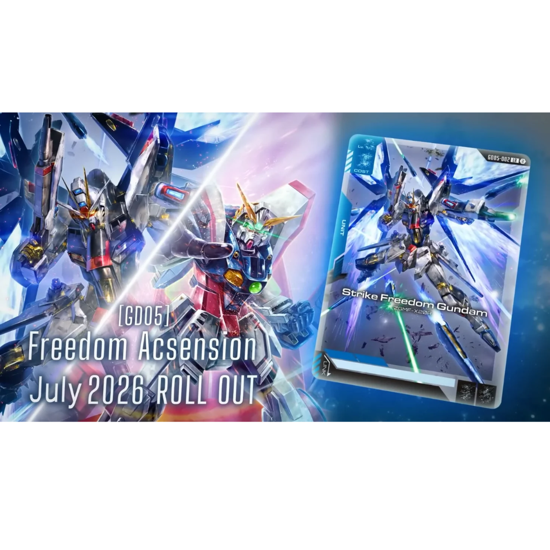 Gundam Card Game: Freedom Ascension [GD05] – Holo Horse Games LLC