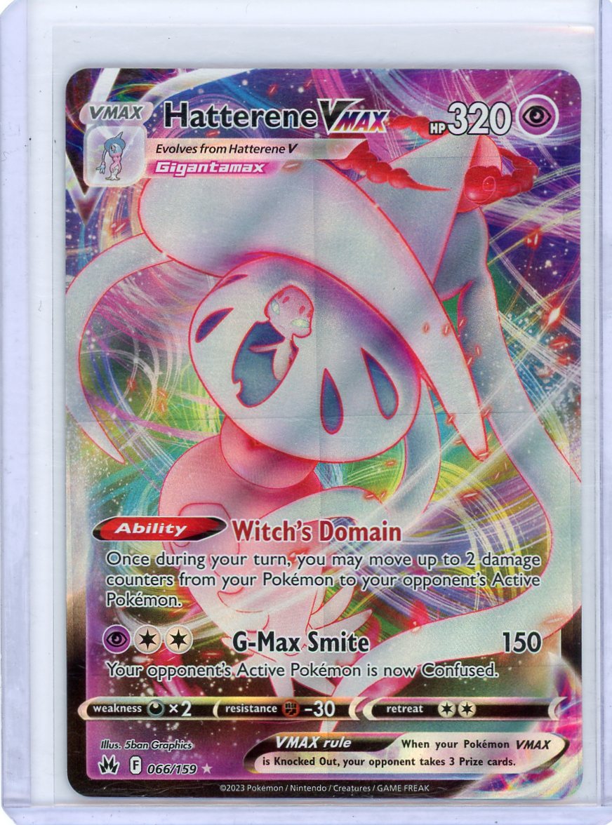 Hatterene VMAX - Crown Zenith – Holo Horse Games LLC