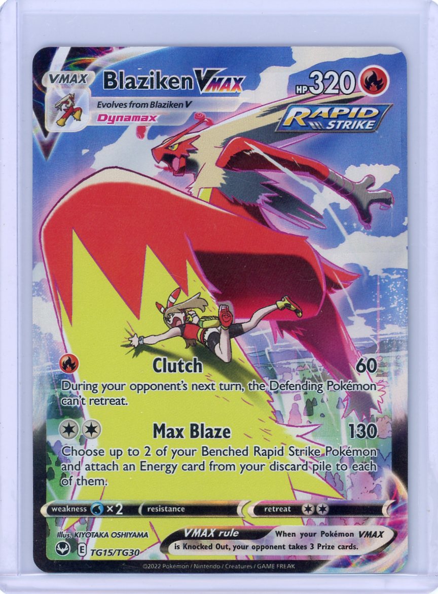 Blaziken VMAX - SWSH12: Silver Tempest Trainer Gallery – Holo Horse ...