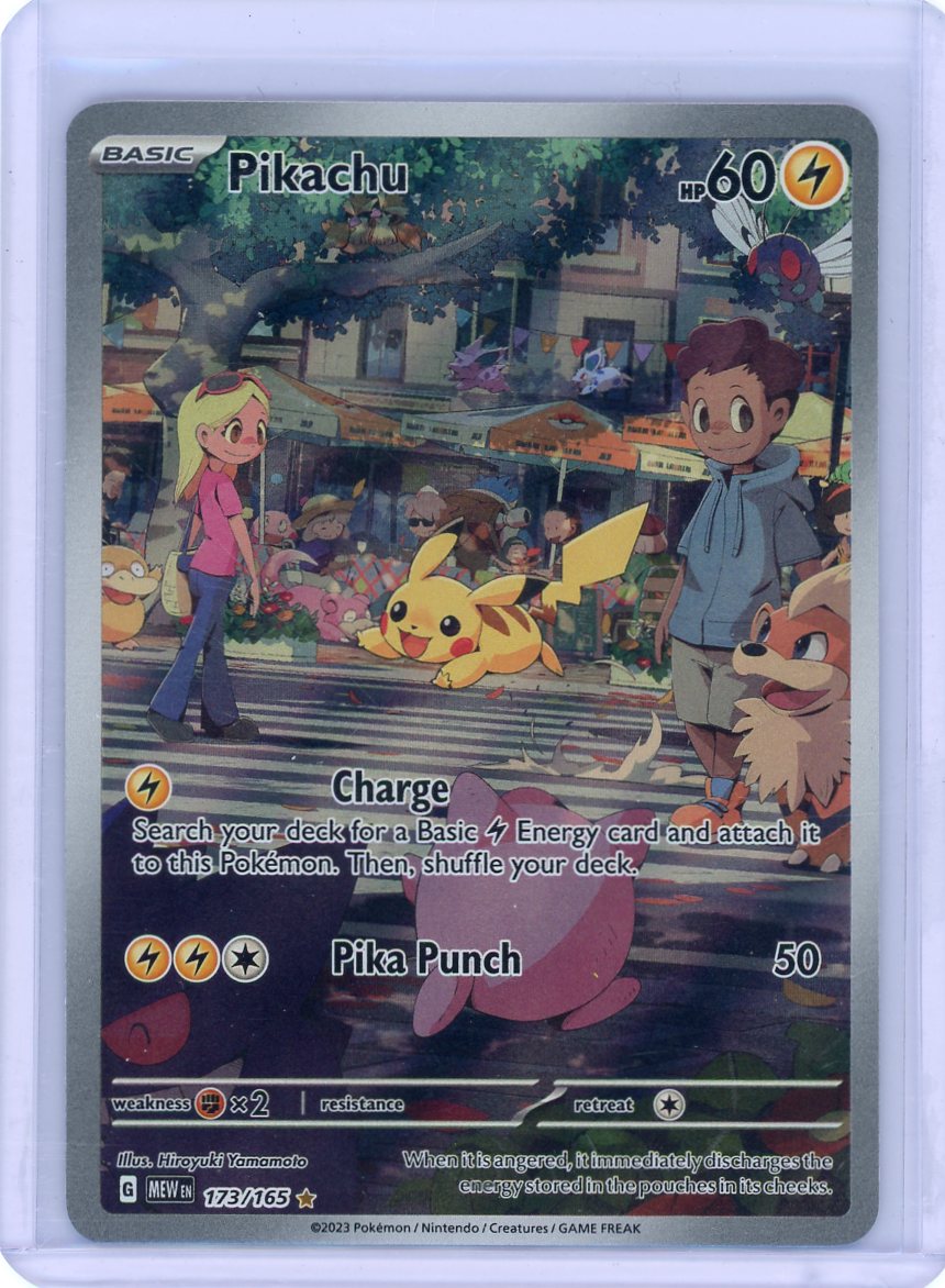 Pikachu - 173/165 - SV: Scarlet & Violet 151 – Holo Horse Games LLC
